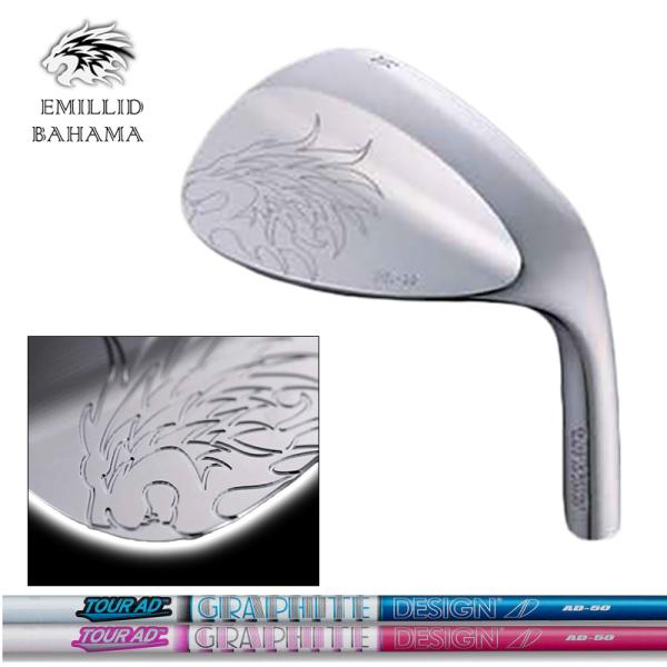 ■ヘッド46度、48度、50度、52度、54度、56度、58度、60度メーカー希望小売価格：24,200円(税込)/個■装着シャフトグラファイトデザイン TourAD AD-50■装着グリップゴルフプライド社製/ラムキン社製のグリップ(種類...