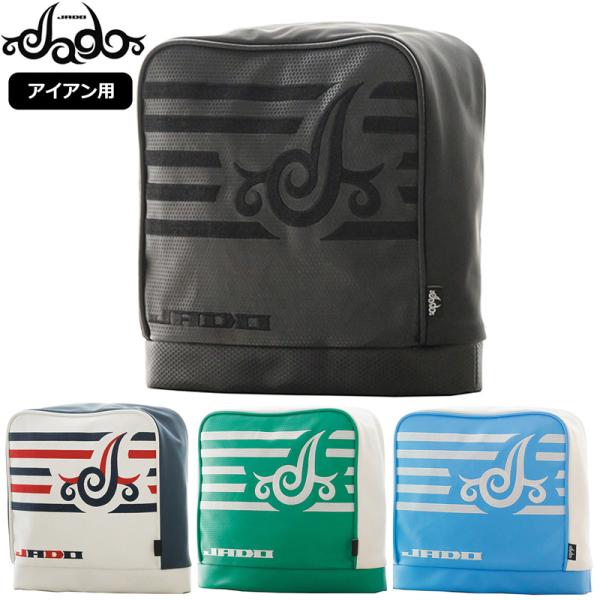 JADO GOLF＝邪道ゴルフ Stripe Tribal series(ストライプトライバルシリーズ)のヘッドカバーユニセックスで男性にも女性にもお使いいただけるスタイリッシュなアイテムJADOのシンボルであるトライバル柄とストライプ、J...