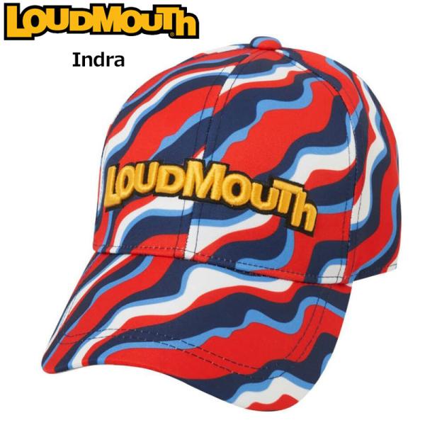 インパクトのあるデザインがプリントされたラウドマウスの定番キャップ。フロントの「LOUDMOUTH」ロゴ刺繍がポイント。■サイズフリーサイズ/F頭周り58cm(サイズ調整可能)つば7.5cm■素材本体：ポリエステル100%刺繍：ポリエステル...