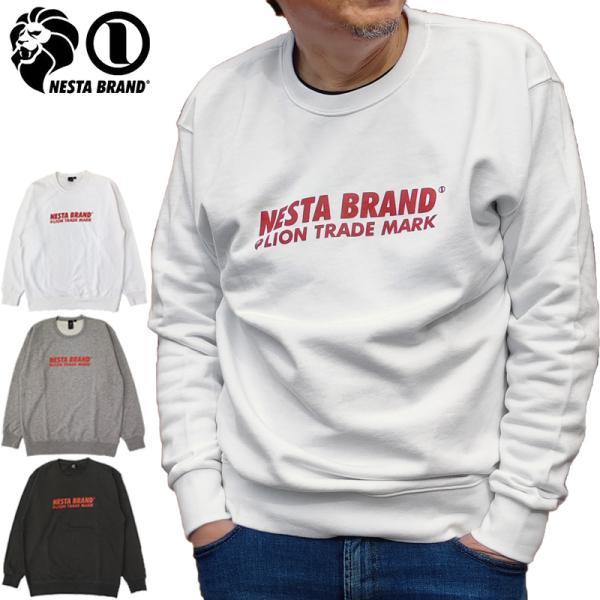 バックが存在感抜群の長袖スウェット。吸汗速乾性と保温性を併せ持ったオールシーズン着回せる裏毛(裏パイル)素材が使用。フロントにラバープリントロゴ。バックにネスタライオン×サンダーのラバープリントロゴ。サイズ感は標準なので、大きめに着たい方は...