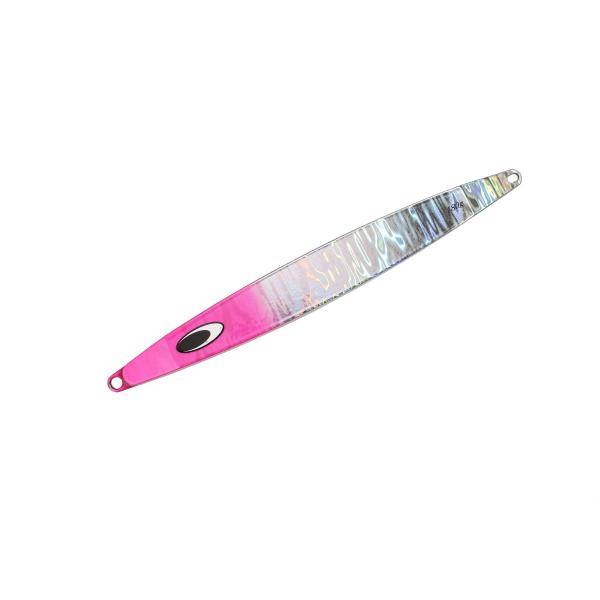 圧倒的な引きの軽さとミスアクションを徹底的に排除した安定のスライド。フォールでは鉄製ならではの浮遊感でターゲットに長くアプローチ。バイトが集中するフォールやステイ時のヒットチャンスがより増える。板厚比により投入時は鉄とは思えない沈下速度を実...