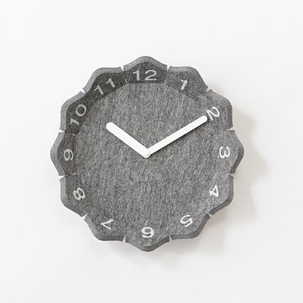 商品説明【SUN SUN CLOCK】部屋のアクセントになる、あたたかみのあるフェルトの掛け時計。SUN SUN CLOCK is a wall clock made from felt material. It makes a room ...