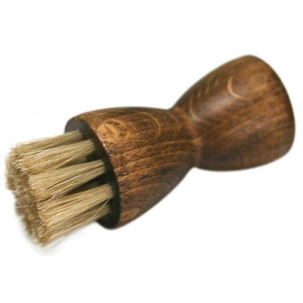 コバ用ブラシ。豚毛使用のブラシです。