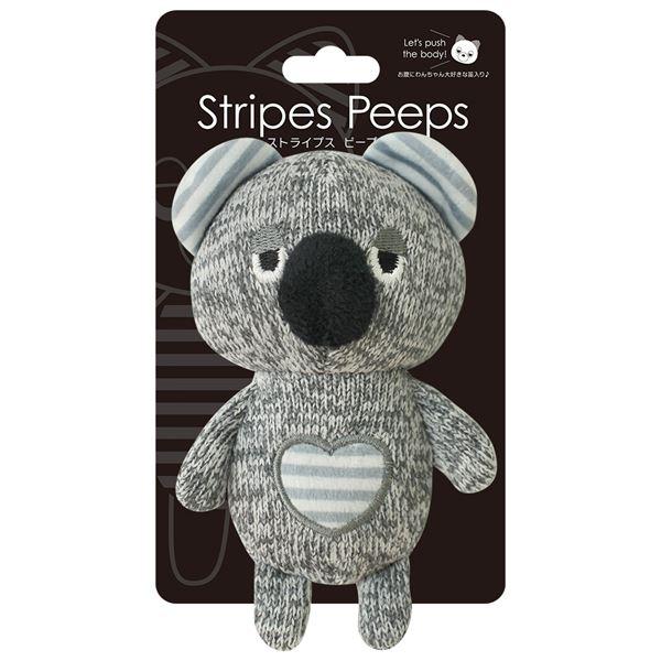 【商品名】 （まとめ）ストライプスピープスS こあら （犬用玩具） 【×5セット】 【ジャンル・特徴】 ストライプ柄のかわいいぬいぐるみ！ [ SP-09 ]