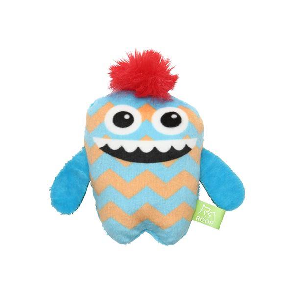 【商品名】 （まとめ）ループ スモル カラフルモンスター スカイブルー 犬用玩具【×5セット】 【ジャンル・特徴】 可愛くて丈夫な犬用おもちゃです。