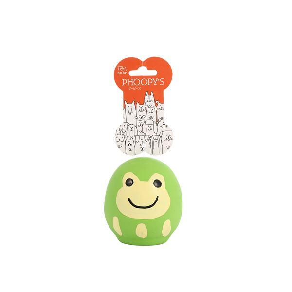 【商品名】 （まとめ）ループ プーピーズ かえる 犬用玩具【×5セット】 【ジャンル・特徴】 プーピー音が楽しい！手のひらサイズの笛付きおもちゃ
