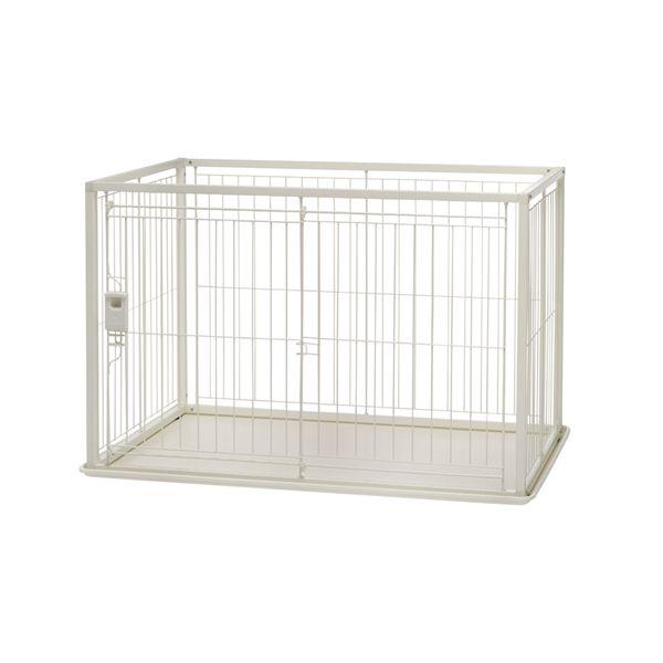 【商品名】 リッチェル インテリアペットサークル 90-60 ホワイト 犬猫用品 【ジャンル・特徴】 インテリアに馴染むシンプルなペットサークル