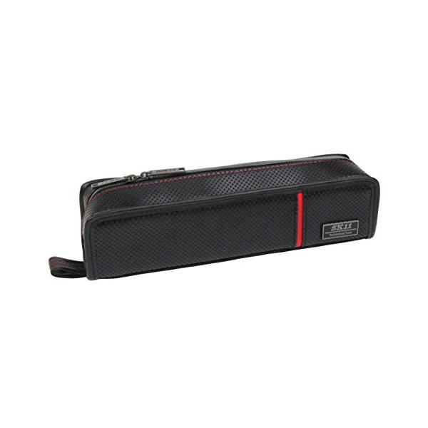 用途:工具などの収納や持ち運び特徴1:スタイリッシュでスリムなデザインのツールケース特徴2:大きく開くので収納物が見やすく、取り出しやすい特徴3:インナーベルト付きで収納物の固定も可能外寸:260×60×60mm