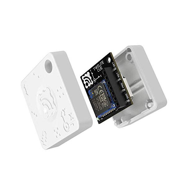 標準出力タイプ TWELITE BLUEにコイン電池ホルダーと3軸の加速度センサー、磁気センサーを搭載した小型無線タグです 。