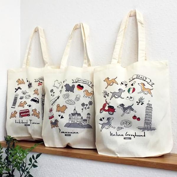 わんちゃんの幸せが、あなたの幸せになる場所。ペット雑貨のお店ThreeB。一緒に過ごす時間をもっと素敵にする、とっておきのアイテムを探しにきてください。タグがついた正真正銘の今治ハンドタオル♪ThreeBオリジナル【IN LOVE WITH...