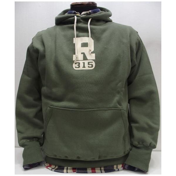 ●WAREHOUSE [Lot.450 2-Needle Hood Parka/R35]★2024 Collection★裏起毛セットインスリーブの二本針タイプのフード付きモデル。不変的な定番デザインながらフード裏・ポケット口には特徴的なフ...