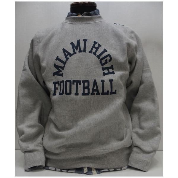 ●WAREHOUSE [Lot.483 Crew Neck Sweatshirt/MIAMI HIGH]★2024 Collection★1960年代のRWタイプを再現するために試行錯誤を繰り返した新開発のスウェットシャツ。出来上がった生地...