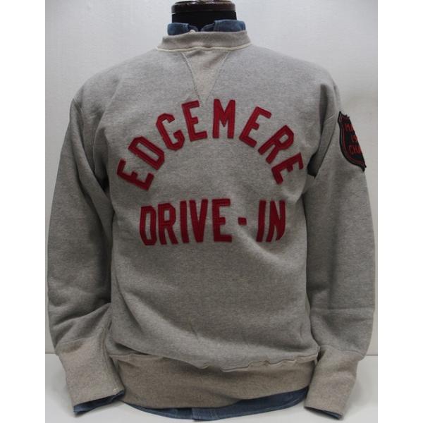 ●WAREHOUSE [Lot.401 SET-IN SLEEVE SWEAT/EDGEMERE-Applique]★2025 Collection★カットソーがウールからコットンに変わった1930年代からある挟み込み仕様の腰リブ。首まわり...