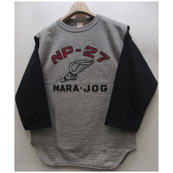 ●WAREHOUSE Baseball Three-Quarter Sleeve Tee [Lot.4800 NP-27]★2026 Collection★7分袖Tee。「吊り編み機より希少」といわれる旧式のローゲージ編み機で編まれた「WA...