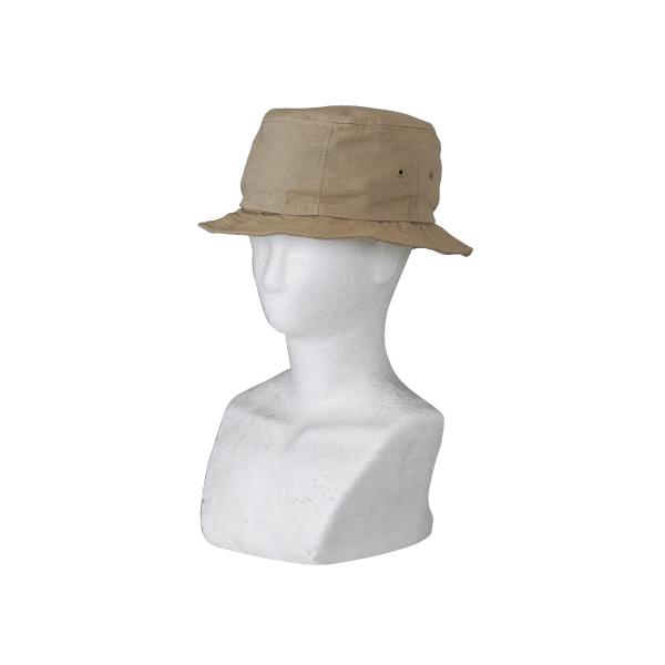 コットン素材でしっかりした紳士用帽子です。防虫ネット付きですが、ネットを収納すれば普通の帽子として使えます。サイズ：フリーつば　　　　　　５ｃｍ高さ　　　　　１０ｃｍシェイド丈　　４０ｃｍ色：ベージュのみ。ネイビーは完売です。　素材：本体／...