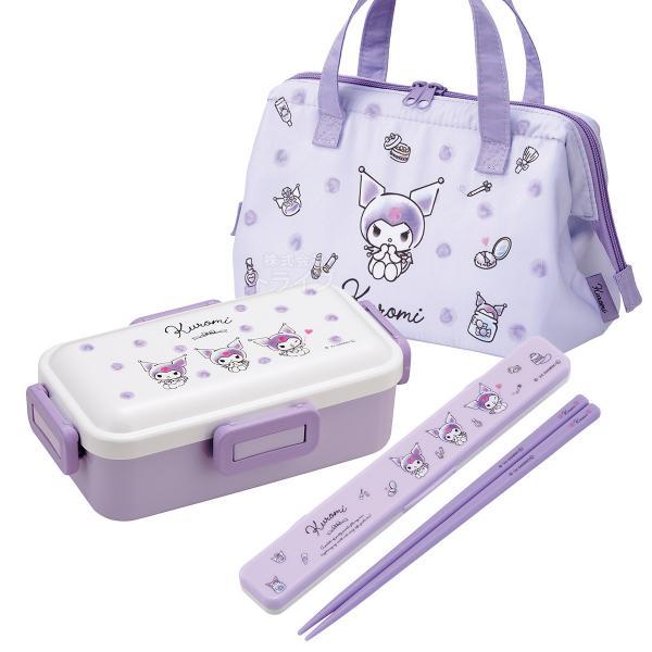 人気キャラクターのランチグッズがお買得なセットに♪おねがいマイメロディクロミちゃん KUROMI 税込6,600円以上ご注文で送料無料
