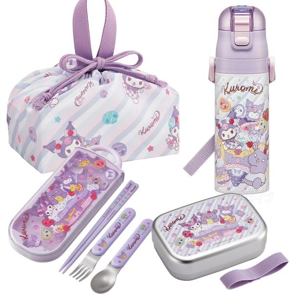 人気キャラクターのランチグッズがお買得なセットに♪おねがいマイメロディクロミちゃん KUROMI 税込6,600円以上ご注文で送料無料