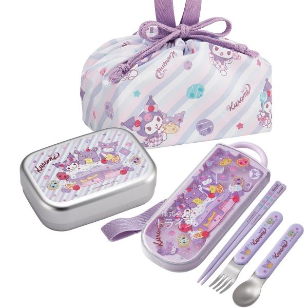 人気キャラクターのランチグッズがお買得なセットに♪おねがいマイメロディクロミちゃん KUROMI 税込6,600円以上ご注文で送料無料