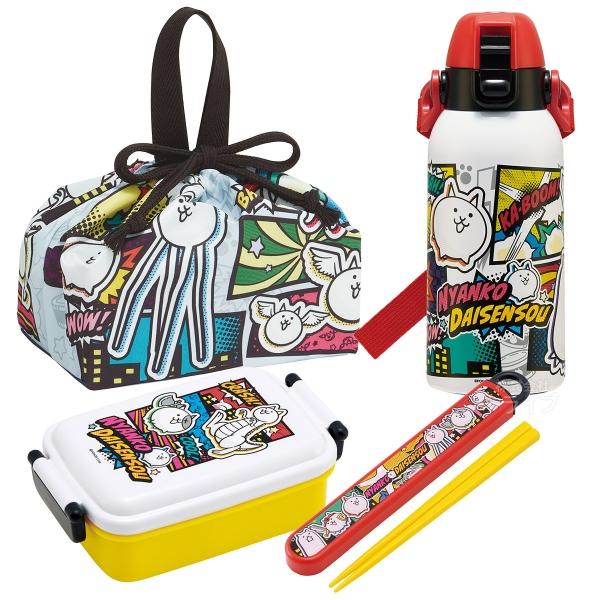 人気キャラクターのランチグッズがお買得なセットに♪にゃんこ大戦争app Games 税込6,600円以上ご注文で送料無料