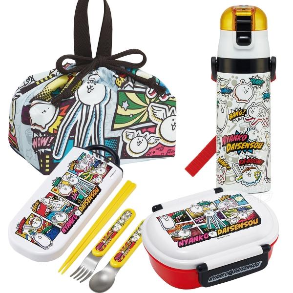 人気キャラクターのランチグッズがお買得なセットに♪にゃんこ大戦争app Games 税込6,600円以上ご注文で送料無料