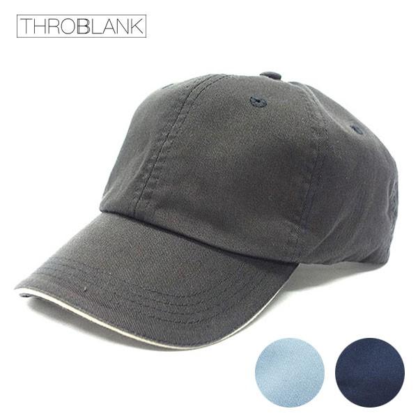 ブランド：THROB BLANK商品名　：スロブ キャップ メンズ レディース ブランド 帽子 シンプル 無地 ブランク サイズ 調整 ツイル ウォッシュカラー　：＃1ブラック　　　　　＃2ネイビー　　　　　＃3サックス　　　　サイズ　：約...