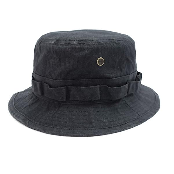 ブランド：THROB&amp;CO商品名　：《THROB&amp;CO》パラフィンアドベンチャーハットカラー　：＃1　ブラックサイズ　：58cm前後（頭周り）高さ　　：約9cm前後（正面庇の付け根からの計測）庇長さ　：約5.2cm前後素材　...