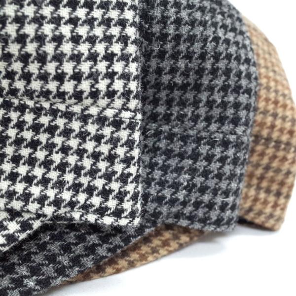 商品名　：《THROB&amp;CO》Hound's Tooth degaulle ハウンドトゥース ドゴールカラー　：＃1　ホワイト/ブラック　　　　　＃2　ホワイト/グレー　　　　　＃3　ベージュ/ブラックサイズ　：57cm〜59cm（...