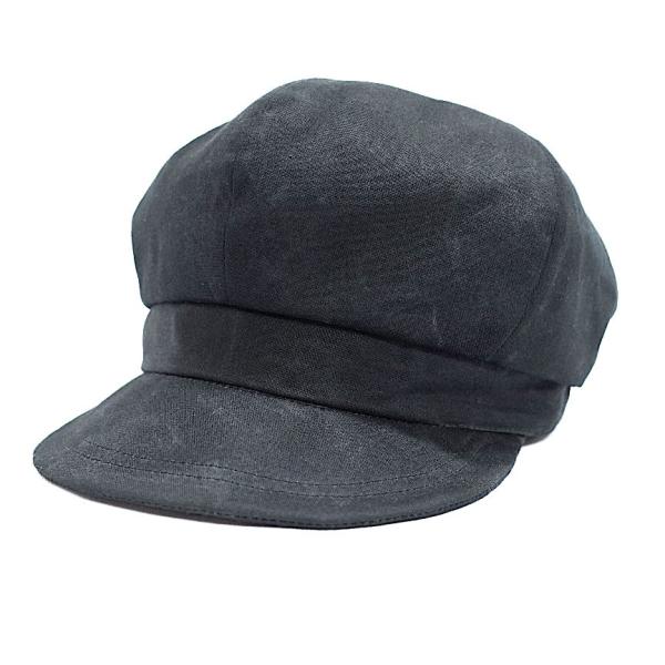 ブランド：THROB&amp;CO商品名　：《THROB&amp;CO》oiled cloth casquette オイルドクロス キャスケットカラー　：＃１　ブラック　　　　　＃２　カーキ　　サイズ　：58cm〜59.5cm（頭周り）高さ...