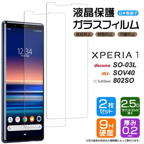 【対応機種】 Xperia 1 SO-03L ( docomo ドコモ )Xperia 1 SOV40 ( au )Xperia 1 802SO ( SoftBank ソフトバンク )[ エクスペリア ワン ]スマートフォンの液晶画面を守る...