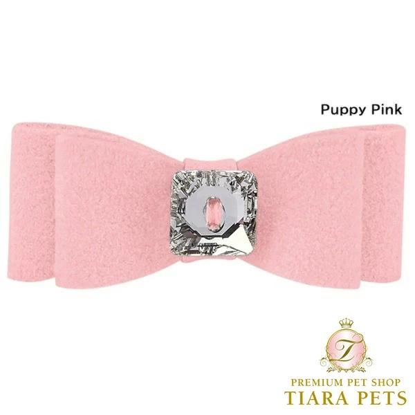 Susan Lanci DESIGNS Big Bow Hair Bow 受注生産二重リボンに鮮やかなクリスタルボタン付きデザインのバレッタ。イージーオン&amp;オフ恒久的なテンションバー付きのフレンチスタイル。イージーケア 汚れや変色に...