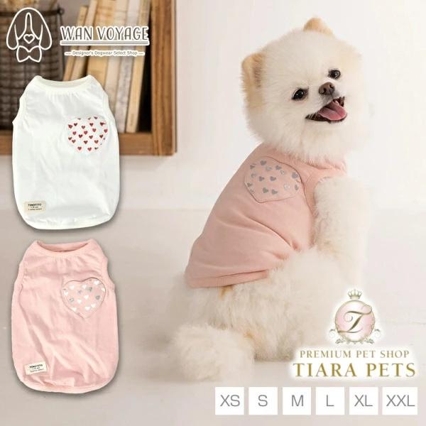 ティノティート TINOTITO ハートポケットタンク【色】Offwhite、Pink【サイズ】XS/S/M/L/XL/XXL