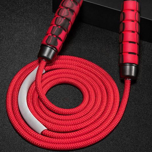 ■ 品名：縄跳び■ 素材：ABS+スポンジ+綿混紡■ カラー：全4色(Style A-Style B)■ グリップの長さ：16cm■ ロープの長さ：2.85m(Style A) 3.15m(Style B)■ ロープの直径: 7mm(Sty...