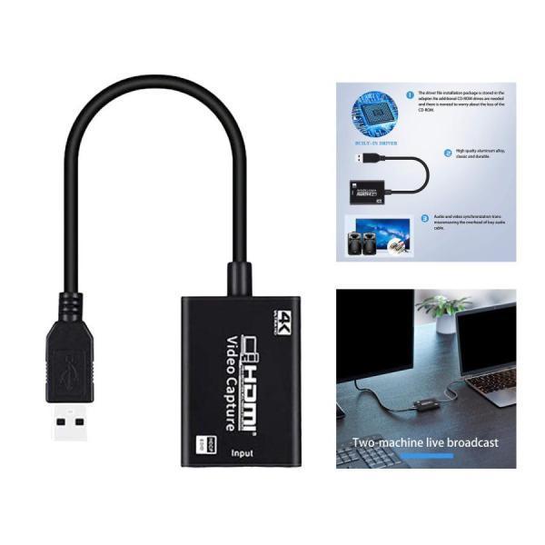 説明:Video Captureは.HDMI対応のビデオとHDMI-CompatileAudioの両方をキャプチャし1080pの入力解像度をサポートします.1080pの出力解像度をサポートします.標準のAWG26ケーブルを使用する場合.入力...