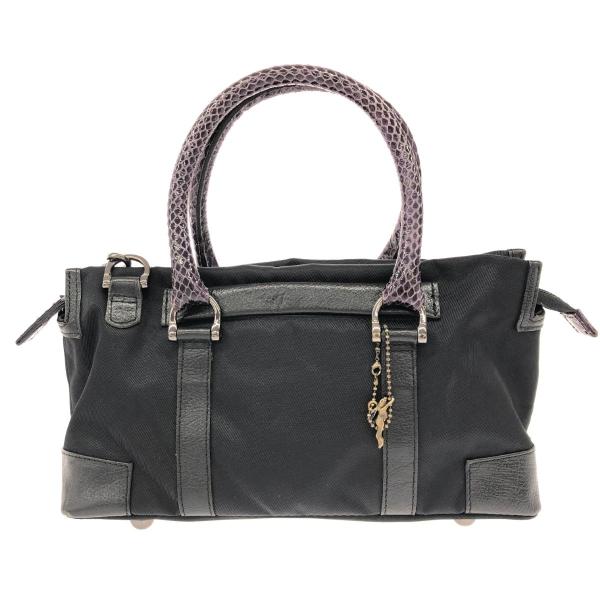 【ブランド名】OSAM　オサム【シリーズ】【付属品】画像に写っているものが全てです。【管理番号】240001145403【商品説明】開閉:ファスナー式仕様:内ポケット:1【素材】ナイロン・パイソン【コンディション】Aランク【外側】スレ・うす...