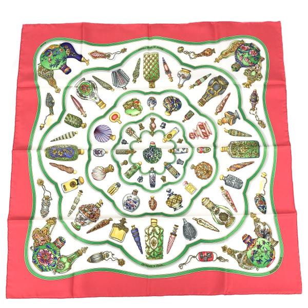 【ブランド】HERMES　エルメス【仕様】カレ90/Qu importe le flacon【状態詳細】SAランク【管理番号】240001147570