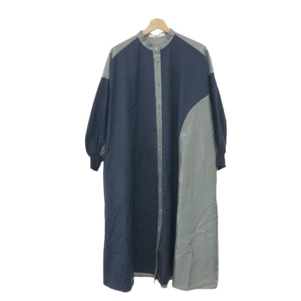 【ブランド名】Parc.1　パルクアン【シリーズ】長袖 ロング シャツワンピ ナイロン切替【メーカーサイズ】サイズ:1(サイズ相当)※サイズはメーカーにより若干異なりますのでご注意下さい。【付属品】画像に写っているものが全てです。【管理番号...