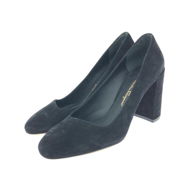 【ブランド名】Salvatore Ferragamo　サルヴァトーレフェラガモ【メーカーサイズ】表記サイズ:6※サイズはメーカーにより若干異なりますのでご注意下さい。【管理番号】240001156477【仕様】パンプス/スウェード/AREZ...