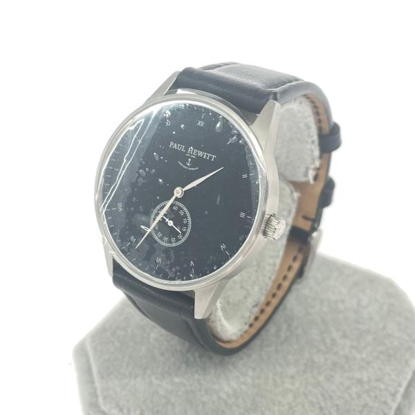 【ブランド】PAUL HEWITT　ポールヒューイット【仕様】シグネチャーライン/クォーツ/SS/レザー/シルバー【状態詳細】Nランク※現時点で正常に動作している商品に関しましても、今後の動作は保証致しかねます。返品・返金もお受け出来かねま...