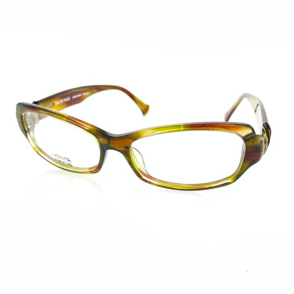 【ブランド】VOLTE FACE　ボルトファース【仕様】スクエア型/セルフレーム/51□15-135【状態詳細】Nランク【フレーム】-【レンズ】度なし　デモレンズ小傷有り【管理番号】240001157932