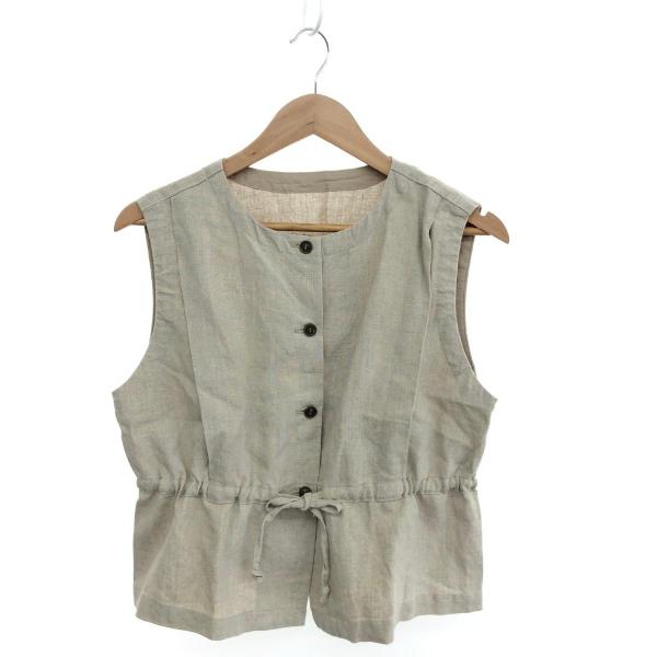 【ブランド名】nestrobe　ネストローブ【メーカーサイズ】サイズ:F※サイズはメーカーにより若干異なりますのでご注意下さい。【管理番号】240001158754【仕様】リネンベスト 01191-1104   【コンディション】SAランク