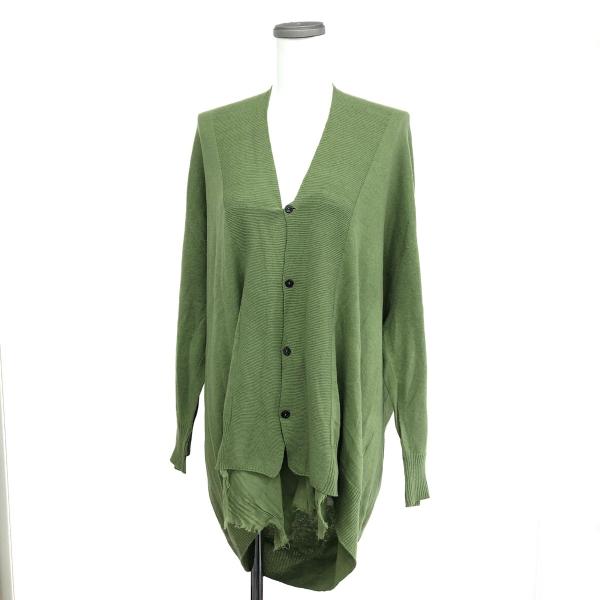 【ブランド名】Pas de calais　パドカレ【メーカーサイズ】サイズ:36※サイズはメーカーにより若干異なりますのでご注意下さい。【管理番号】240001159241【仕様】コンビカーディガン 23年コットンリネン   【コンディショ...