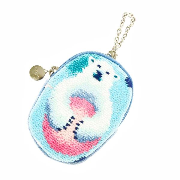 【ブランド】LOVERARY BY FEILER　ラブラリー バイ フェイラー【仕様】×旭山動物園/カバ・シロクマ シェニール織り【状態詳細】Aランク【外側】-【内側】-【管理番号】240001160461