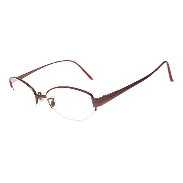 【ブランド】CHARMANT　シャルマン【仕様】FINI/ハーフリム【状態詳細】Aランク【フレーム】スレ・くすみ・使用感【レンズ】度あり(度数不明)/スレ【管理番号】240001163831