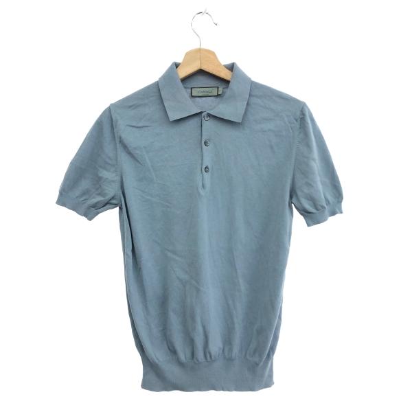 【ブランド名】CANALI　カナーリ【メーカーサイズ】サイズ:46※サイズはメーカーにより若干異なりますのでご注意下さい。【管理番号】240001165153【仕様】半袖ニットポロ    【コンディション】Bランク襟変色