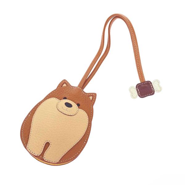 【ブランド】IBIZA　イビサ【仕様】犬/レザー/バッグチャーム【状態詳細】SAランク【管理番号】240001165825