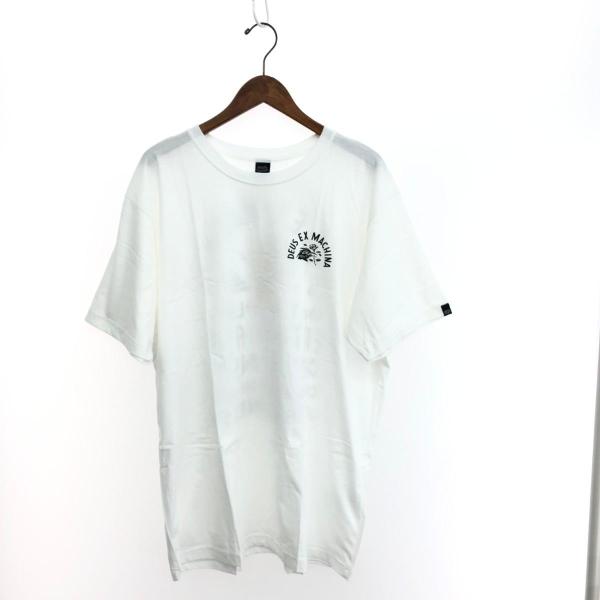 【ブランド名】DEUS EX MACHINA　デウスエクスマキナ【メーカーサイズ】サイズ:XXL※サイズはメーカーにより若干異なりますのでご注意下さい。【管理番号】240001166586【仕様】半袖プリントカットソー THE ENTHUS...