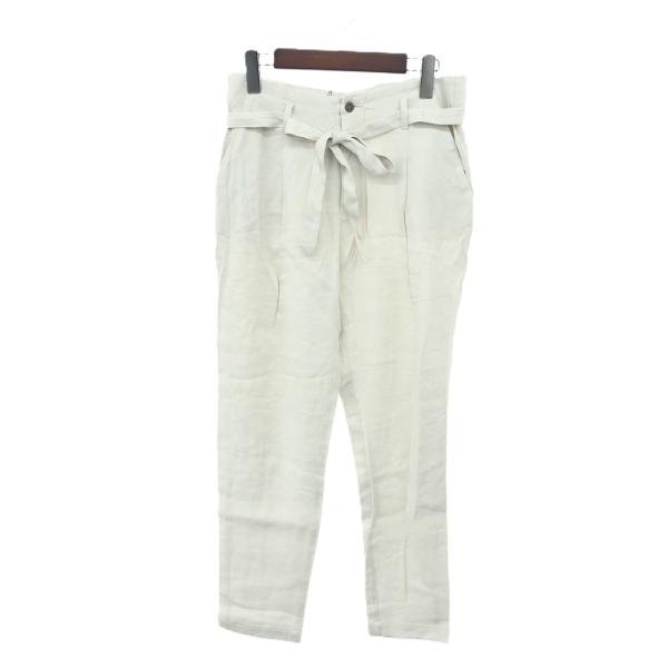 【ブランド名】TRANSIT PAR-SUCH　トランジットパーサッチ【メーカーサイズ】サイズ:1※サイズはメーカーにより若干異なりますのでご注意下さい。【管理番号】240001169305【仕様】リネン混パンツ リボンベルト付き   【コ...