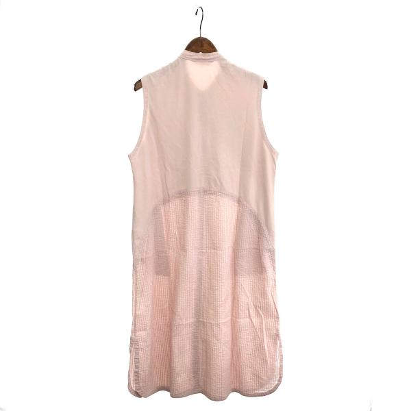 【ブランド名】YACCOMARICARDO　ヤッコマリカルド【メーカーサイズ】※サイズはメーカーにより若干異なりますのでご注意下さい。【管理番号】240001169737【仕様】ノースリーブワンピース バンドカラー/ギャザー   【コンディ...