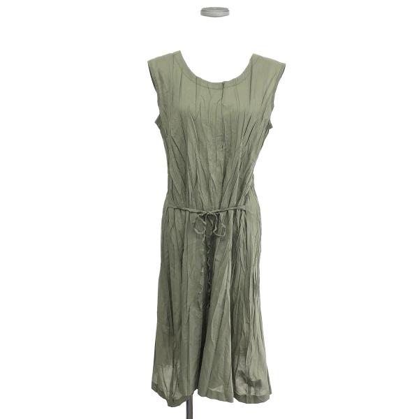 【ブランド名】PLEATS PLEASE　プリーツプリーズ【メーカーサイズ】サイズ:5※サイズはメーカーにより若干異なりますのでご注意下さい。【管理番号】240001172161【仕様】ノースリーブワンピース PP93-PH975   【コ...