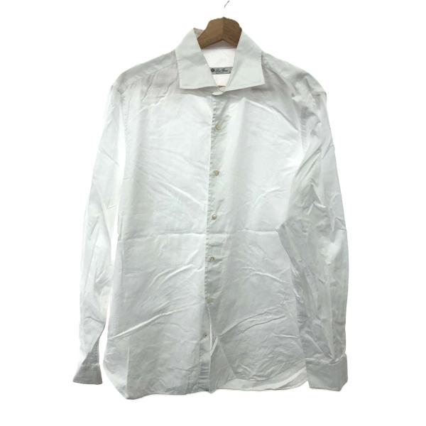 【ブランド名】LORO PIANA　ロロピアーナ【メーカーサイズ】サイズ:42※サイズはメーカーにより若干異なりますのでご注意下さい。【管理番号】240001172322【仕様】長袖ドレスシャツ MAA9355   【コンディション】Aラン...